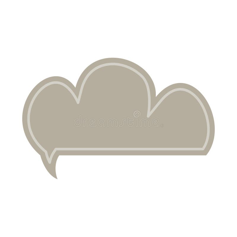 Cute Minimalist Bubble Text Stock Vector - Illustration of balloon ...