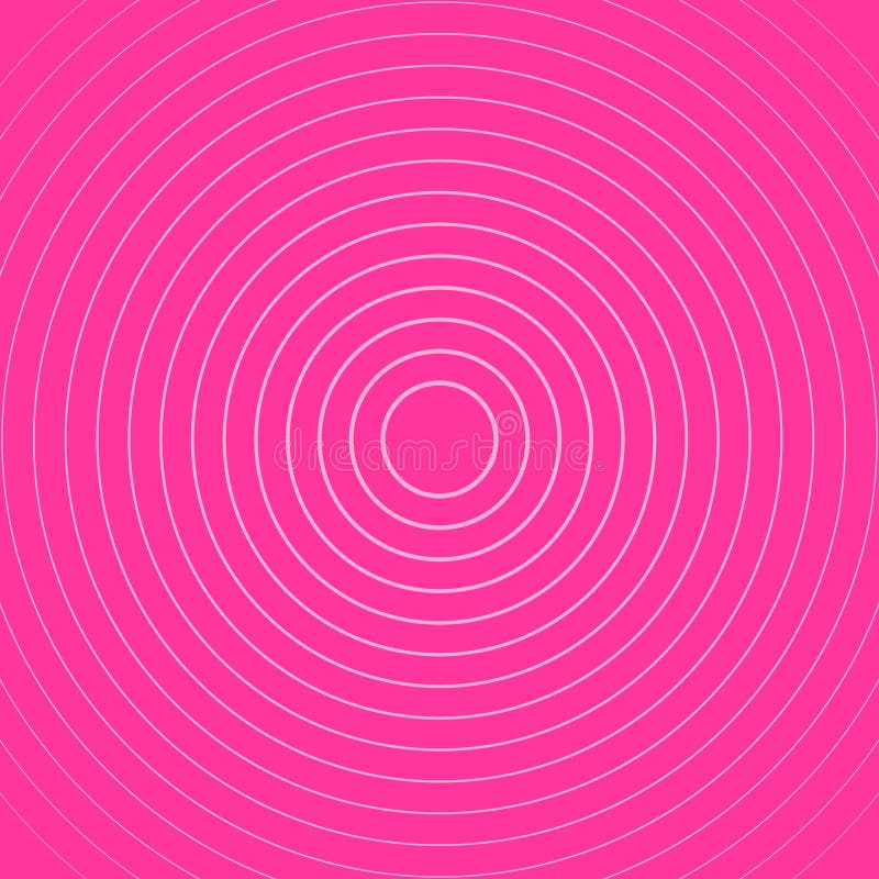 Abstract Circle Pattern. Pink Radial Gradient Background Stock ...