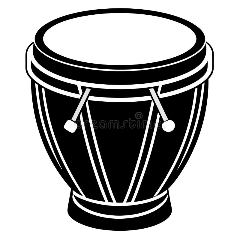 Music Instrument Tambourines Vector Art Stock Vector - Illustration of ...