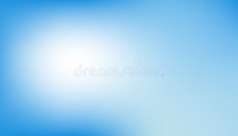 Abstract Blue Gradient Background. Light Blue Smart Blurred Background ...