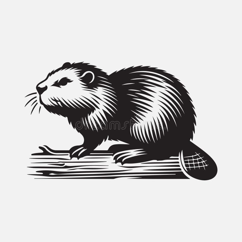 Print Stunning Beaver Silhouette Vector Designs for Your Creative ...