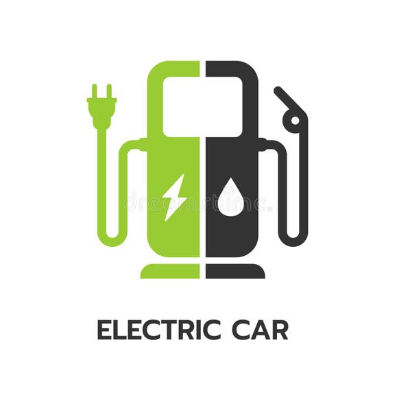 Plug-in Hybrid Electric Vehicles Icon (PHEV Car) Stock Vector ...