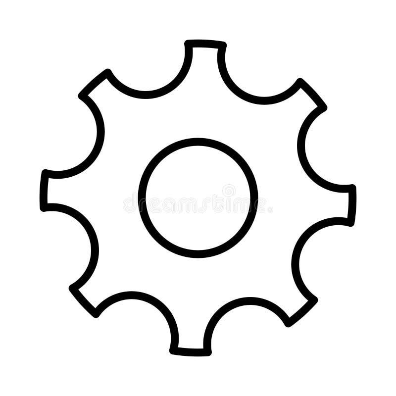 Settings icon stock vector. Illustration of setting - 325523825