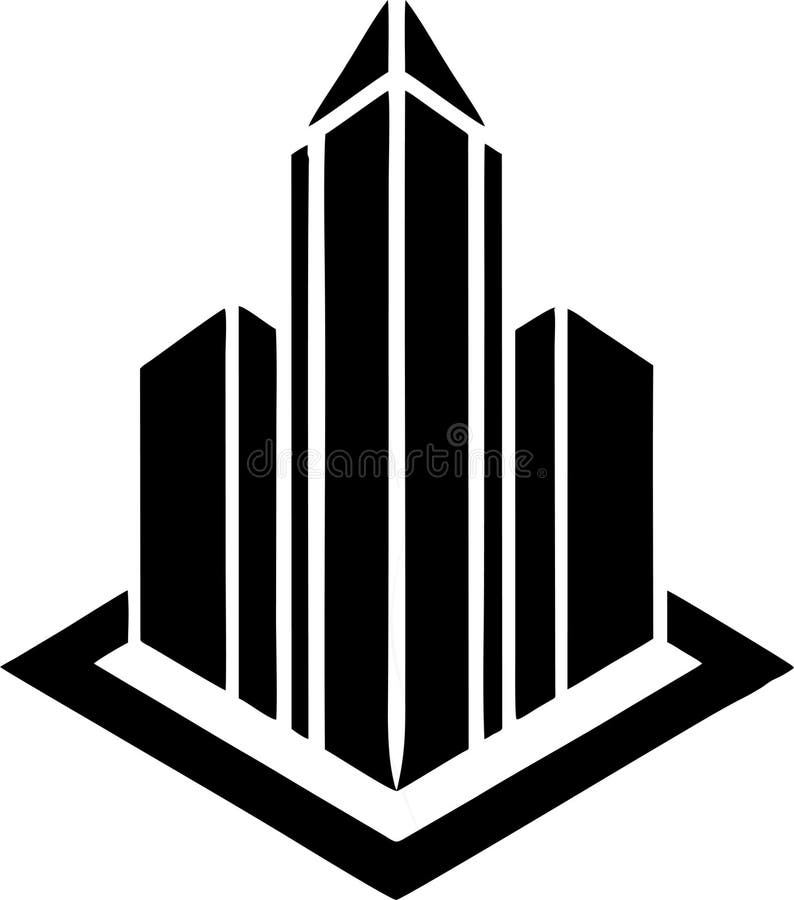 Building Logo Vector Illustration Design Real Estate Stock Vector ...