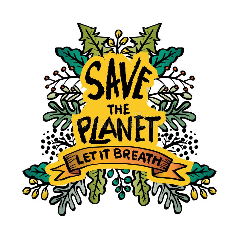 Save Energy Lettering and Lightbulb. Stock Vector - Illustration of ...