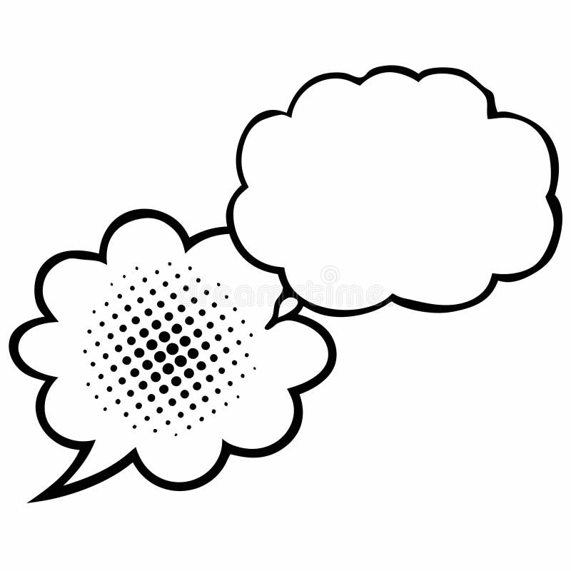 Retro Comic Shapes Vector Illustration Stock Illustration ...