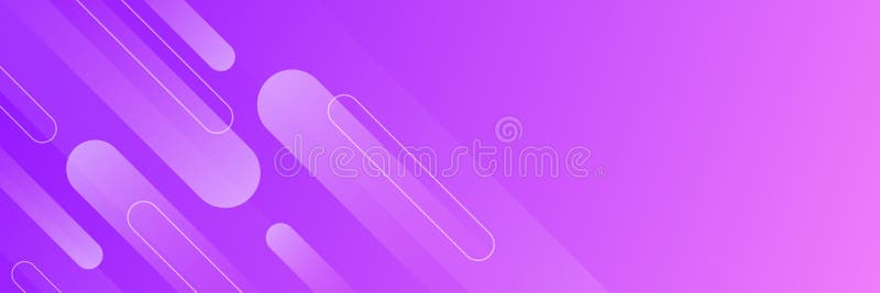 Abstract Purple Dynamic Banner Background. Modern Gradient Wallpaper ...