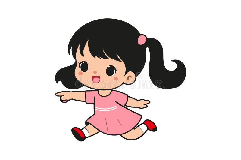 Cartoon Silhouette Vector Illustration EPS Stock Vector - Illustration ...