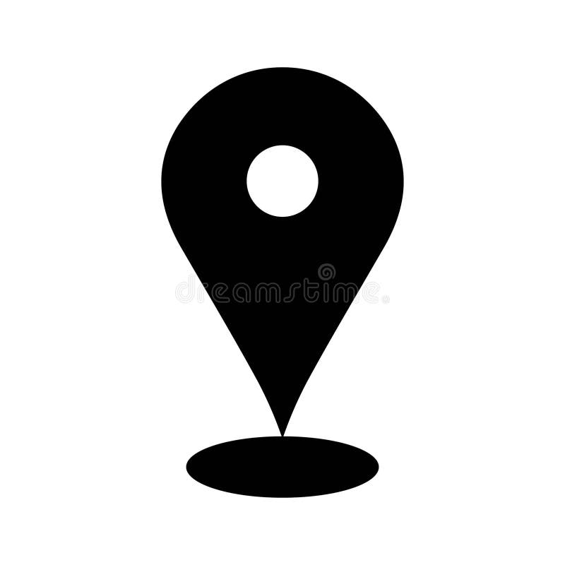Black Location Icon Stock Illustrations – 105,218 Black Location Icon ...