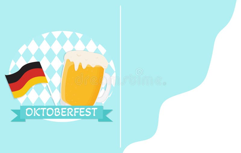 Oktoberfest Beer Festival Banners Vector Illustration Stock Vector ...