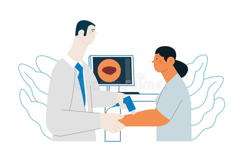 Dermatoscopy. Skin Cancer Screening. Medical Equipment. Medical ...