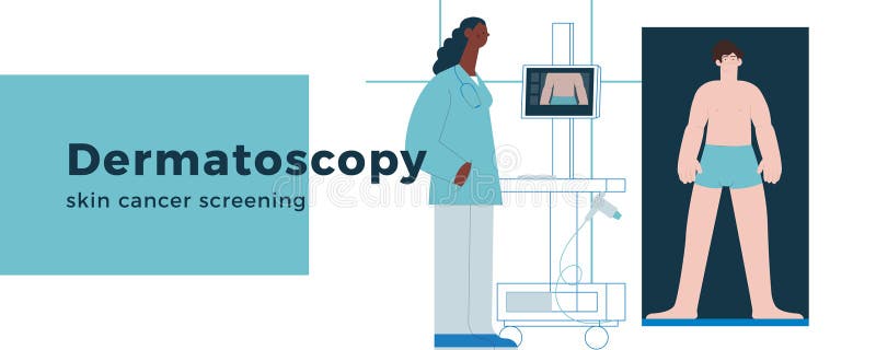 Dermatoscopy. Skin Cancer Screening. Medical Equipment. Medical ...