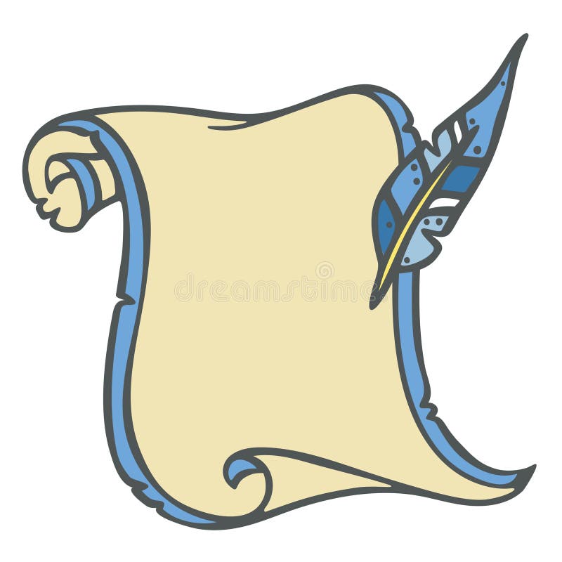 Series of Banner Scroll Paper Ribbon Flag Background Poster Template in ...