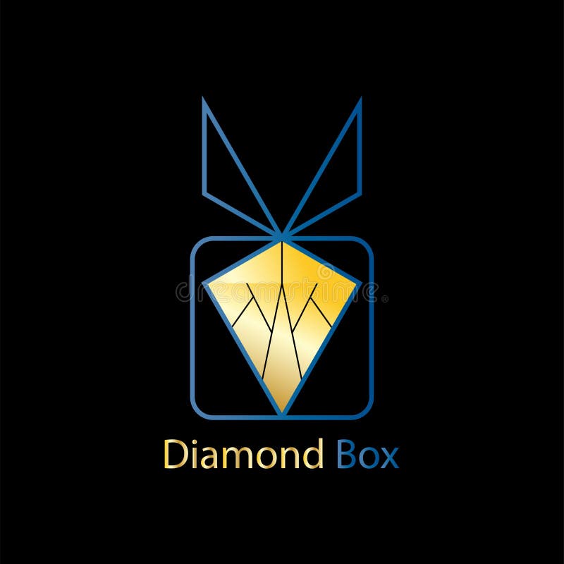 Logo Concept for Diamond Store Stock Vector - Illustration of sign ...