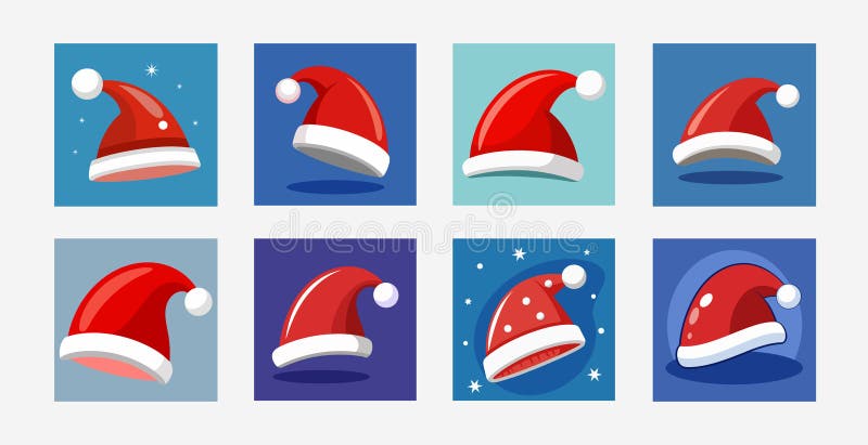 Christmas Cap - Festive Printable Graphics Design Stock Vector ...