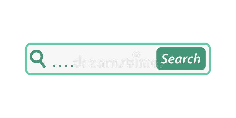 Search Bar Template stock vector. Illustration of browse - 328163095