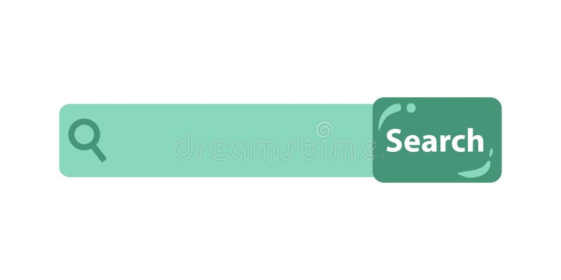 Search Bar Template stock vector. Illustration of online - 328163111