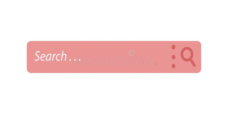 Search Bar Template stock vector. Illustration of design - 328163114