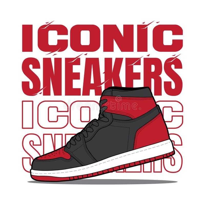 Sneakers Shoes with Slogan Lettering Typography Custom Font for Tshirt ...