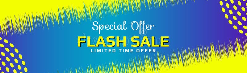Limited Time Offer Flashs Sale Special Offer Banner Template Design for ...