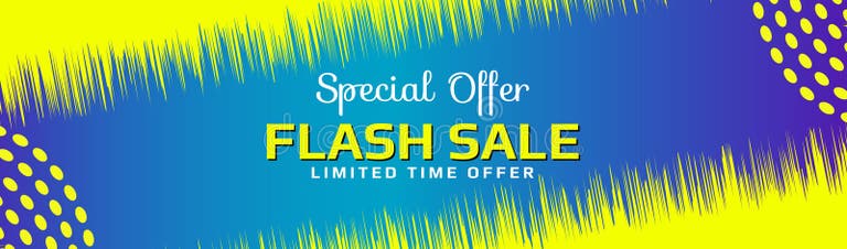 Limited Time Offer Flashs Sale Special Offer Banner Template Design for ...