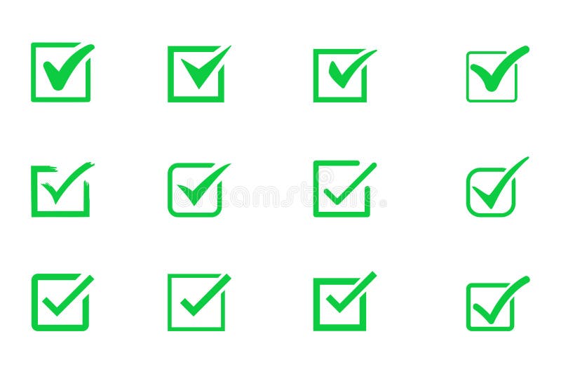 Checkbox Options Stock Illustrations – 681 Checkbox Options Stock ...