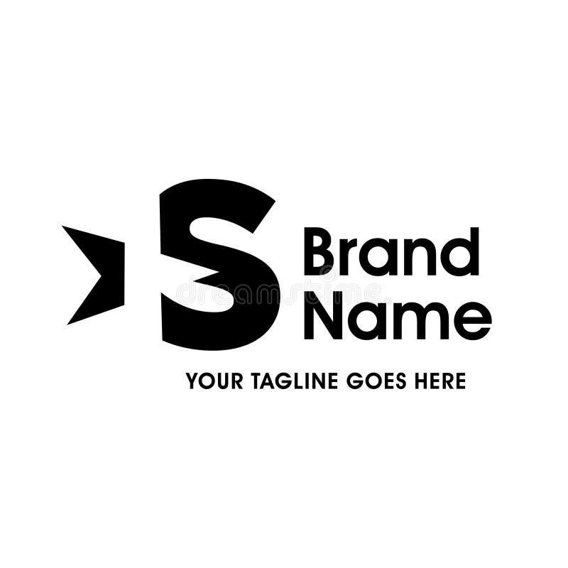 Simple and Memorable Initial S Star Logo Stock Vector - Illustration of ...