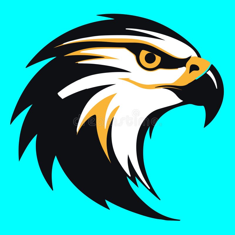 Hawk Vector Logo Icon Artwork Stock Vector - Illustration of modern ...