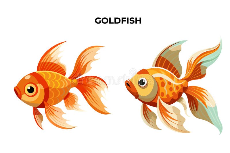 Goldfish Vector Illustration: a Versatile Design Resource Stock Vector ...