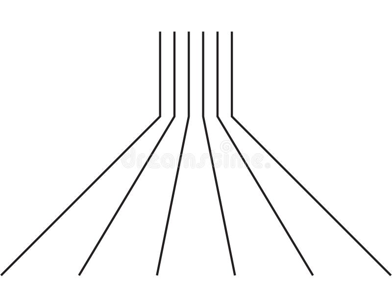 Slippery Road Sign, Abstract Wavy, Waving, Billowy and Undulating Lines ...