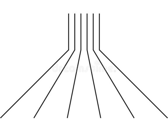 Slippery Road Sign, Abstract Wavy, Waving, Billowy and Undulating Lines ...