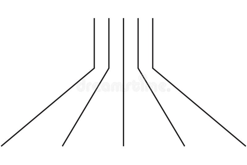 Slippery Road Sign, Abstract Wavy, Waving, Billowy and Undulating Lines ...