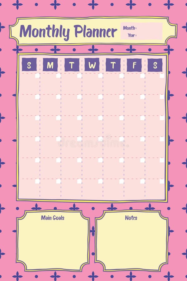 Series of Back To School daily Weekly Monthly Planner Journal List Memo ...