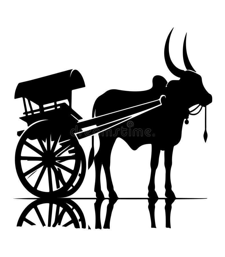 Bullock Cart Stock Illustrations – 168 Bullock Cart Stock Illustrations ...