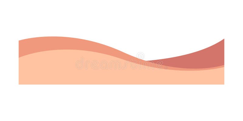 Wavy design element. stock vector. Illustration of flyer - 331071608