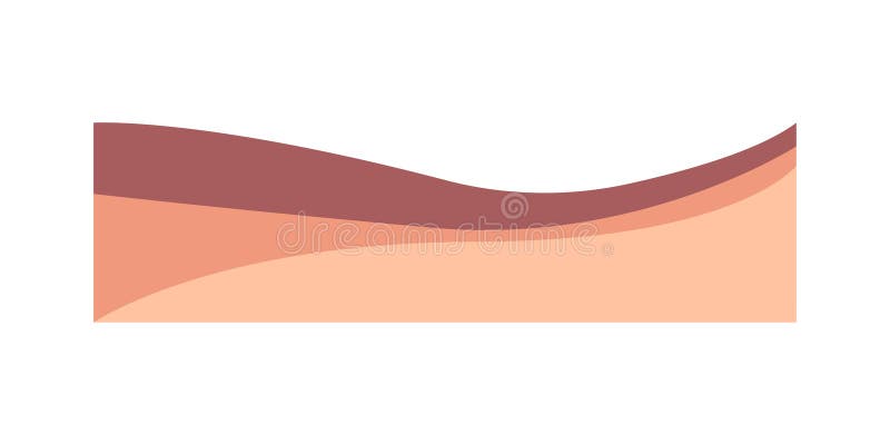 Wavy design element. stock vector. Illustration of cover - 331071661