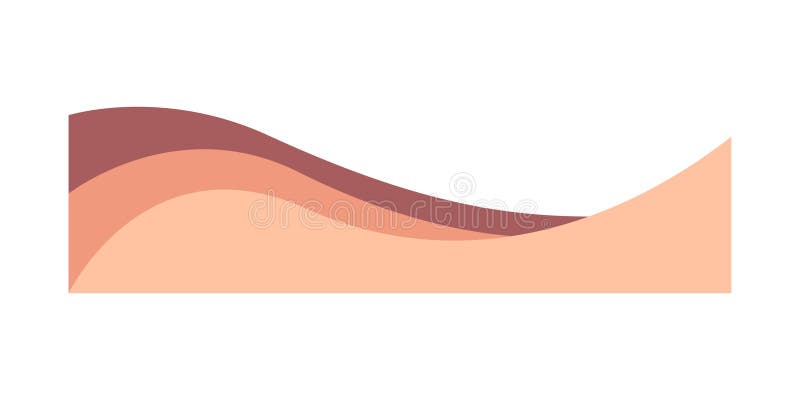 Wavy design element. stock illustration. Illustration of business ...