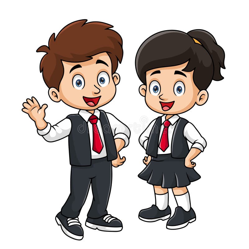 Cartoon School Boy Girl Stock Illustrations – 71,388 Cartoon School Boy ...