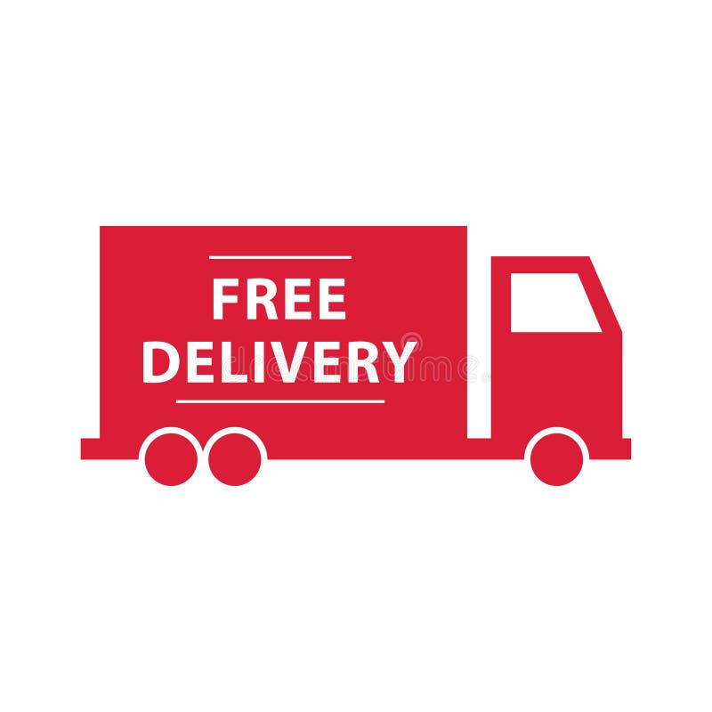 Free Delivery Icon Transparent Png and Isolated on White Jpg Stock ...