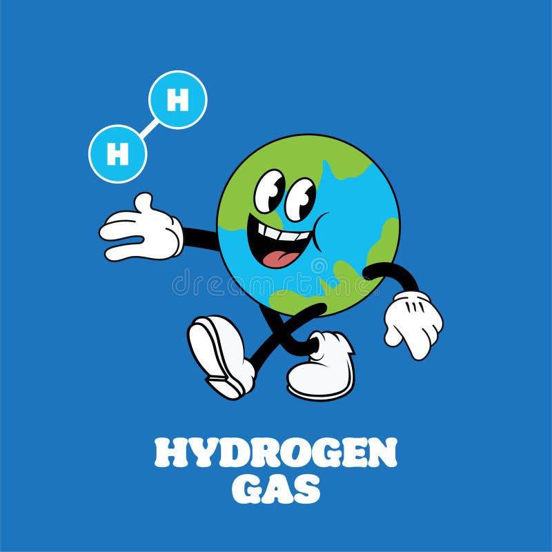 Character Hydrogen Stock Illustrations – 255 Character Hydrogen Stock ...