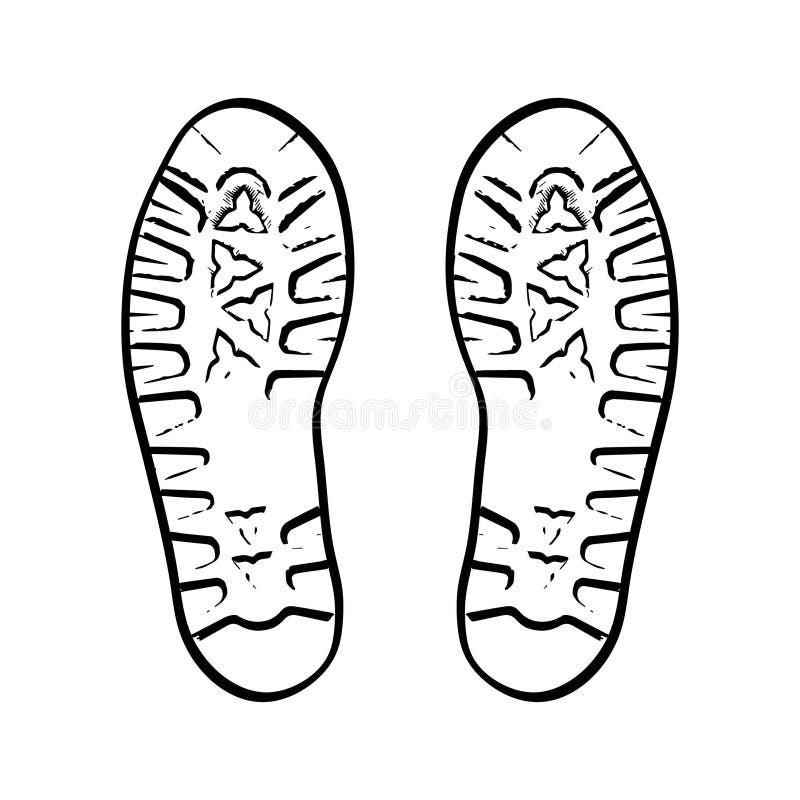 Shoe sole icon stock vector. Illustration of silhouette - 331658307