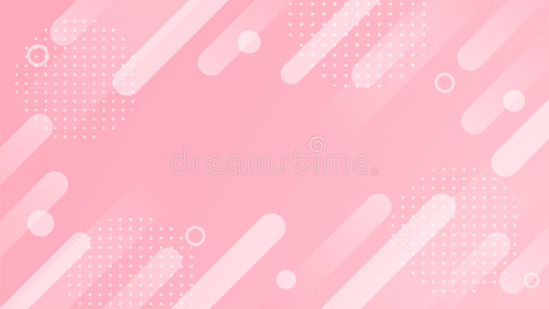Abstract Soft Pink Gradient Geometric Background. Modern Dynamic ...