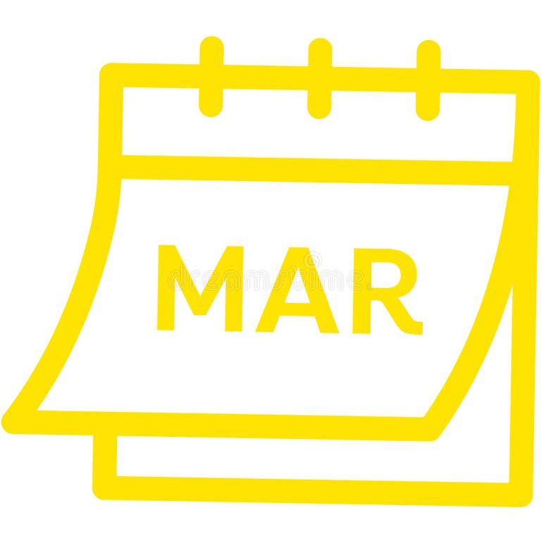 Months of Year in the Yearly Calendar, Date and Time Calendar for the ...