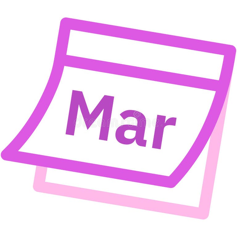 Months of Year in the Yearly Calendar, Date and Time Calendar for the ...