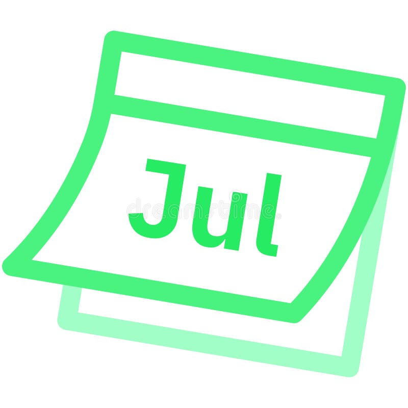 Months of Year in the Yearly Calendar, Date and Time Calendar for the ...