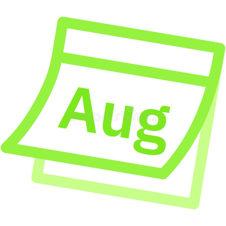 Months of Year in the Yearly Calendar, Date and Time Calendar for the ...