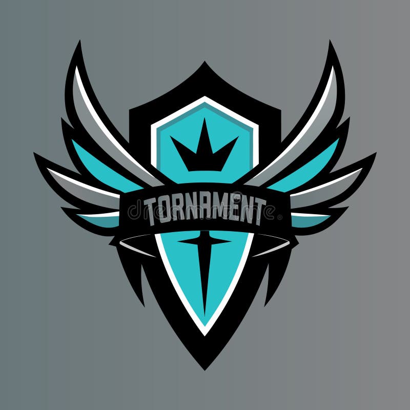 Company Name Tournament Logo Vector Art Illustration Stock Vector ...