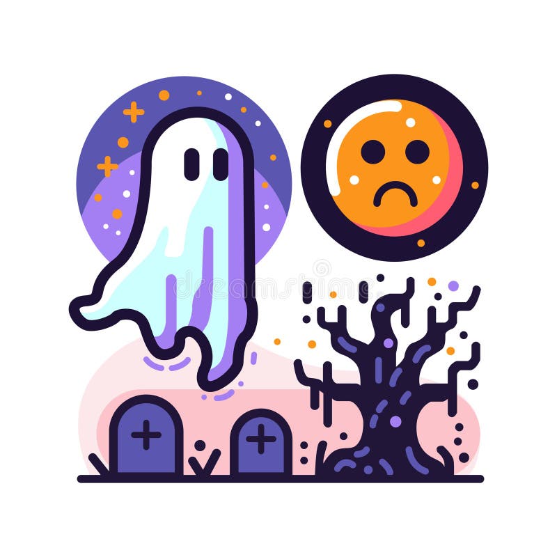Sad Moon Stock Illustrations – 2,187 Sad Moon Stock Illustrations ...
