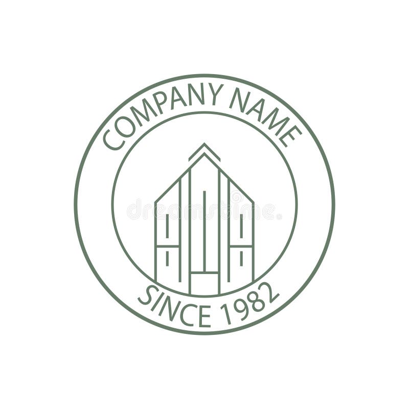 Creative Modern and Unique Architecture Logo Design. Stock Vector ...