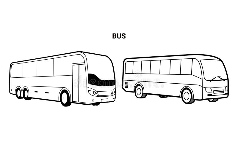 Bus Outline Stock Illustrations – 26,199 Bus Outline Stock ...
